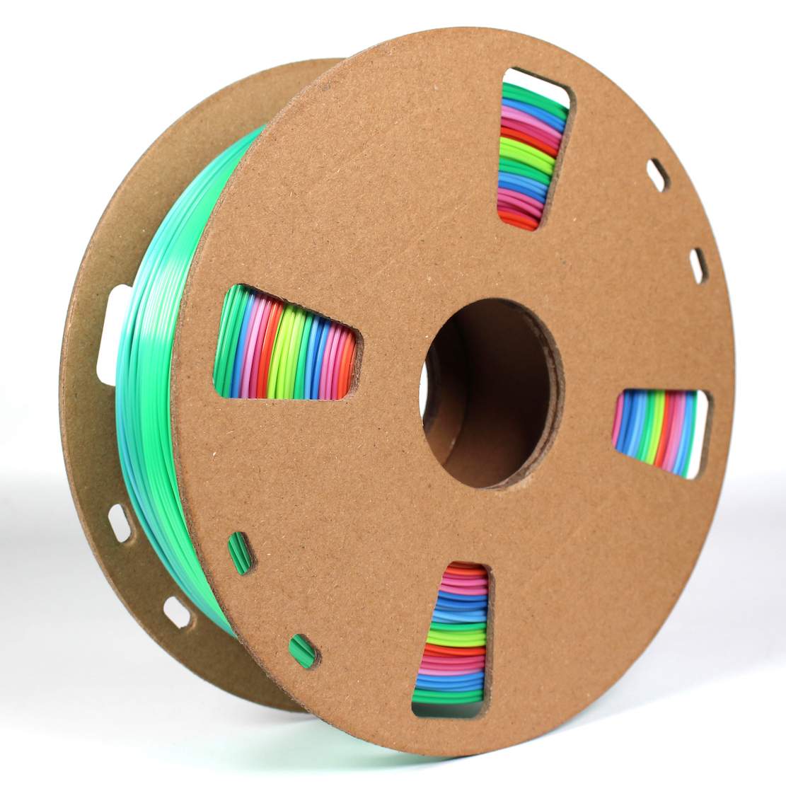 Fast Rainbow PLA-Pro 1KG - Punchy Creations Fast Rainbow PLA-Pro 1KG - Punchy Creations