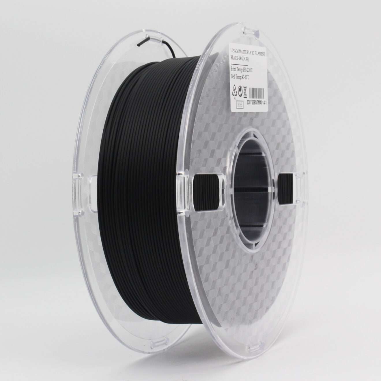 Matte Black PLA-Pro 1KG - Punchy Creations