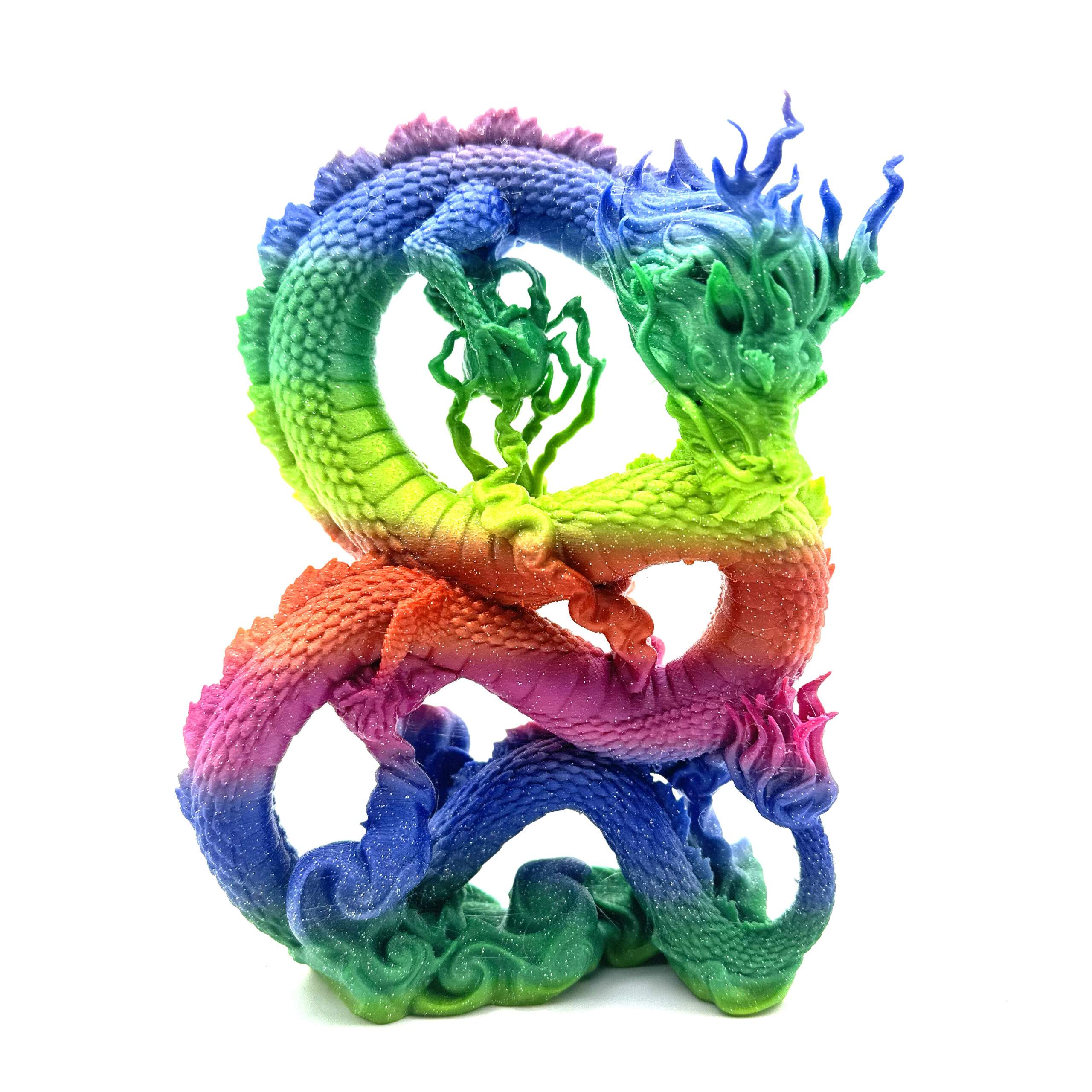 Rainbow Glitter PLA 1KG - Punchy Creations