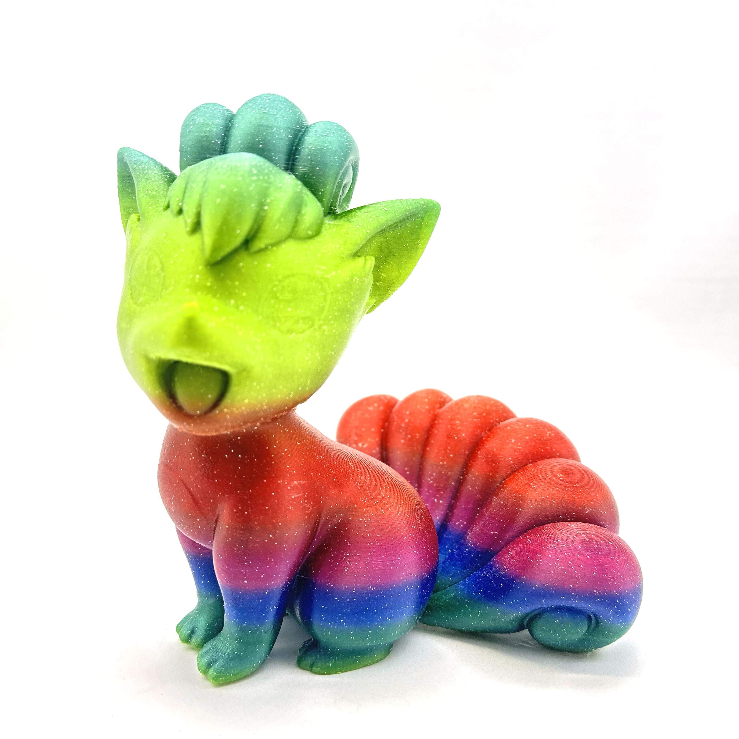 Rainbow Glitter PLA 1KG - Punchy Creations