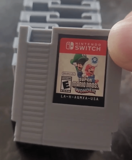 NES Style Switch Cartridge Holder - Punchy Creations