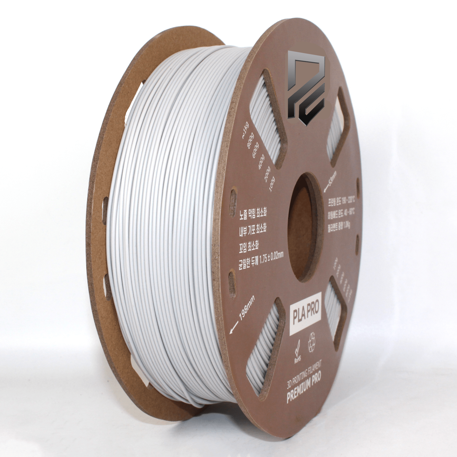 Matte Slate Grey PLA-Pro 1KG - Punchy Creations