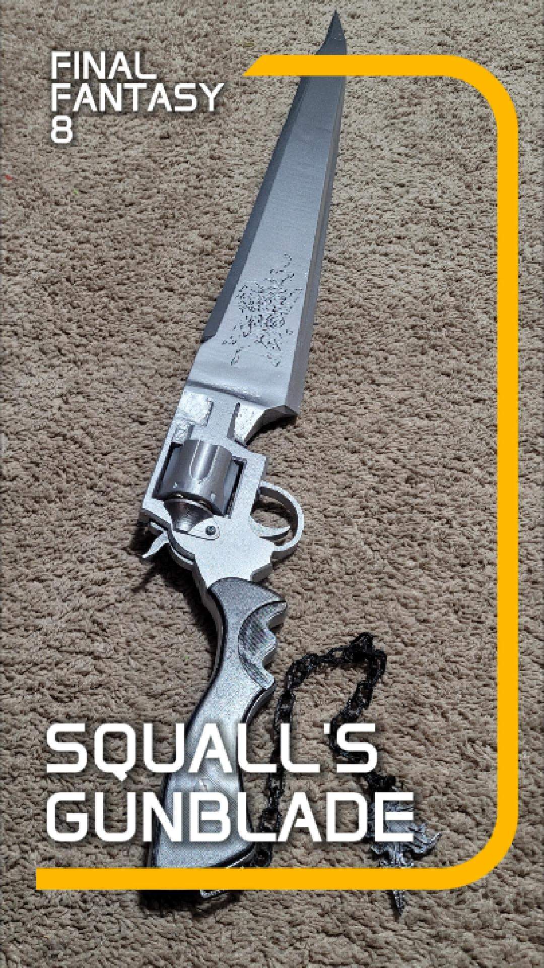 GunBlade - Final Fantasy 8 - Punchy Creations
